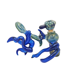 Vintage Heady Glass Bubbler - Poseidon
